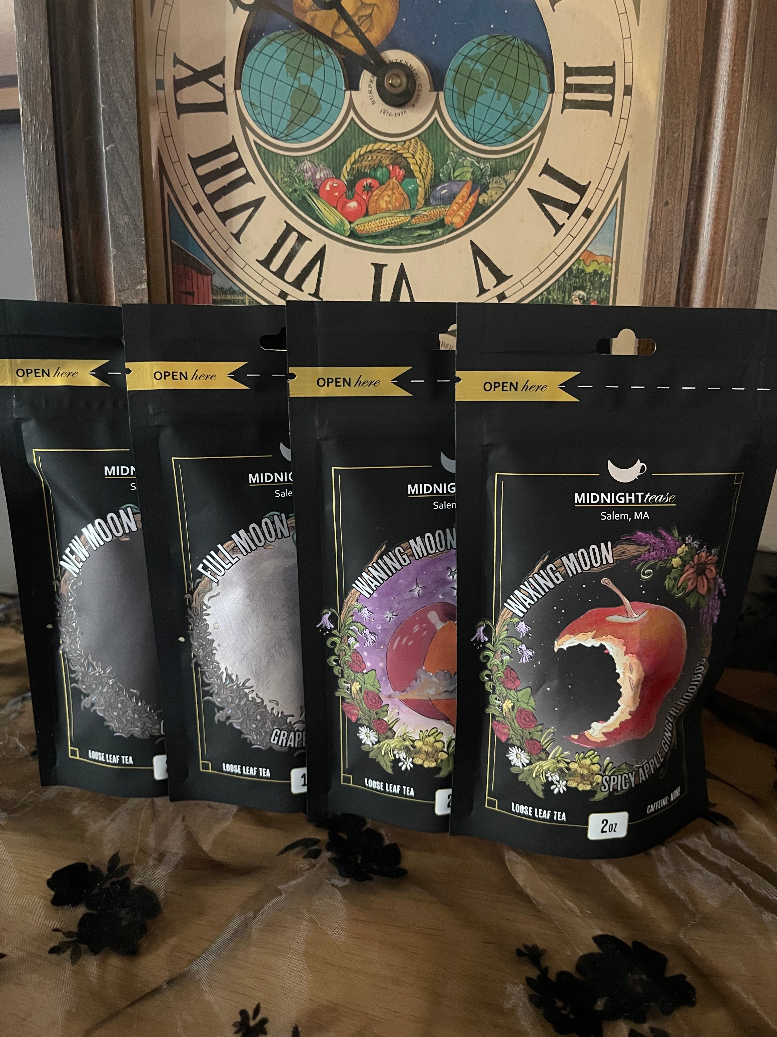 Get all four Lunar Phase teas | Midnight Teas(e)